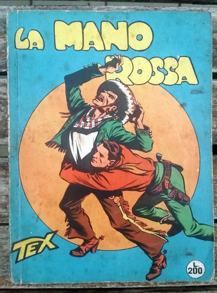 La mano rossa Tex valore e storia, Tex primo numero originale