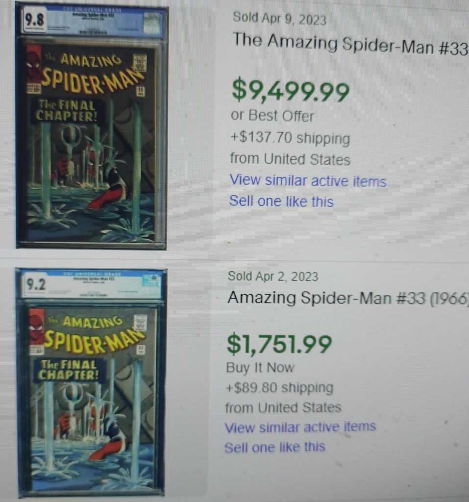comics e CGC: come ricevere il grading e quanto costa il servizio