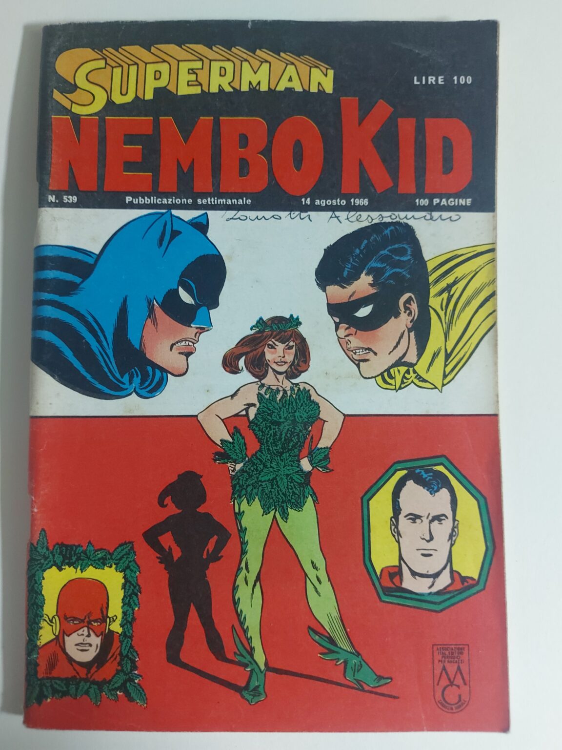 Nembo Kid, gli albi del falco: storia, vendita e valore di "Superman"