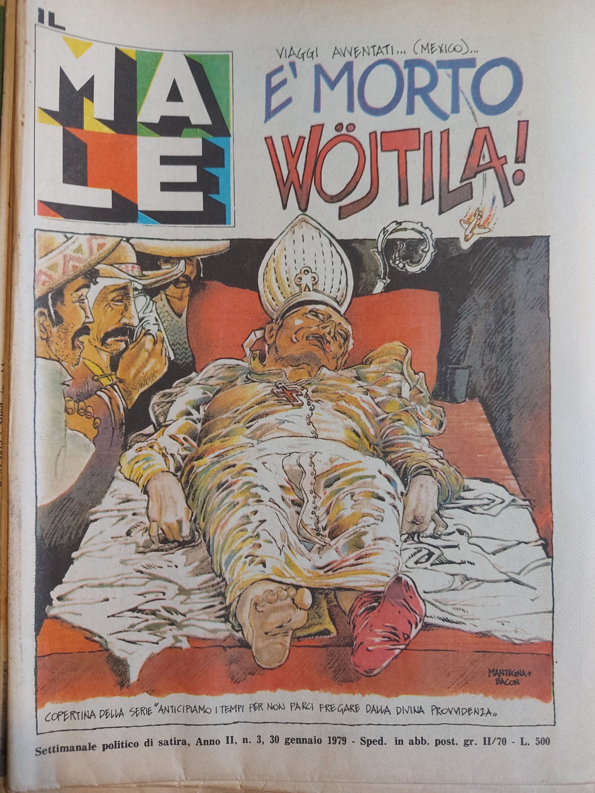 Il male, giornale (e rivista) di satira negli anni 70 e 80