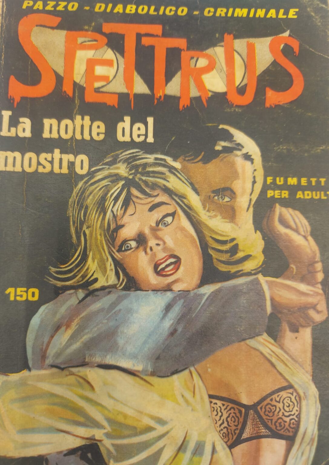 Spettrus, fumetto Cervinia anni 60